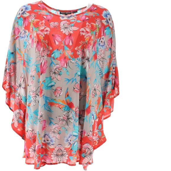 Tolani | Tops | Tolani Collection Print Woven Caftan Tunic A34749 ...
